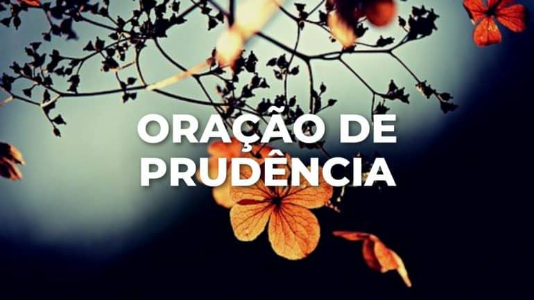 Oração de prudência - Benção Diária